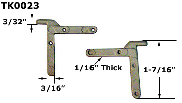 TK0023 - Tilt Corner Keys Blaine Window